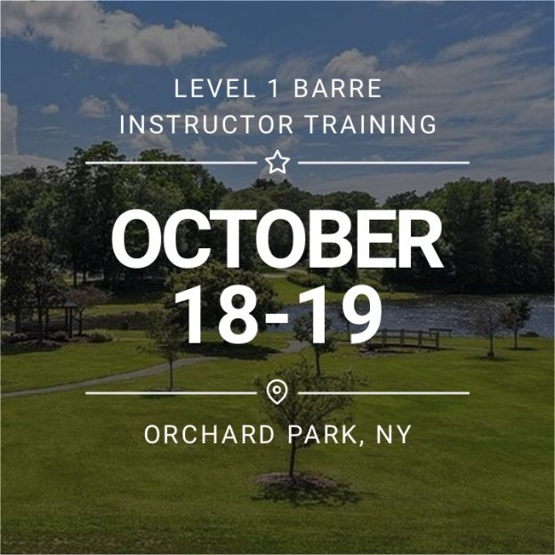 Level 1 Training | Orchard Park, NY - BarreAmped®